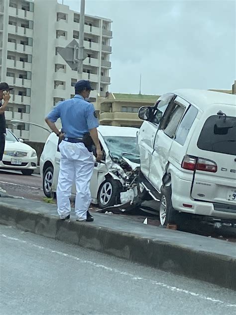 国道58号線・事故などによる渋滞情報