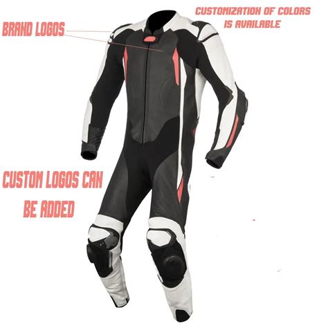 Custom Motorcycle Leather Race Suit Biker Racing Suit Motorbike Leather