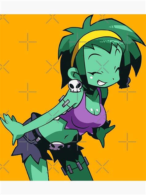Shantae Rottytops Poster By Sugoistuff Redbubble