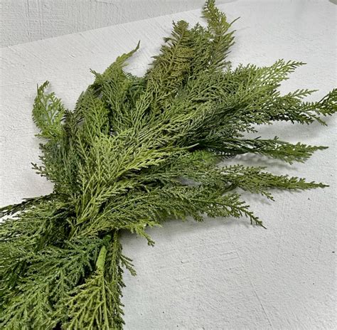 Soft Touch Artificial Cedar Pine Swag 47” Greenery Market