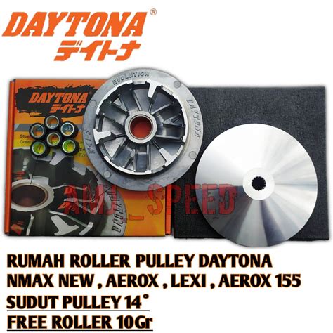 RUMAH ROLLER PULLEY DAYTONA NMAX NEW AEROX LEXI AEROX 155 RACING HI
