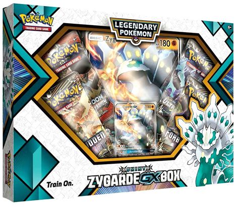 Pokemon Trading Card Game Sun Moon Shiny Zygarde Gx Box Legendary