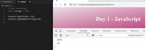Javascript Fundamentals
