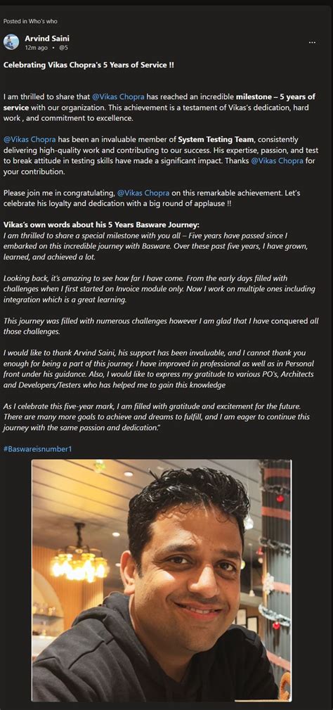 Vikas Chopra On Linkedin Baswareisnumber1