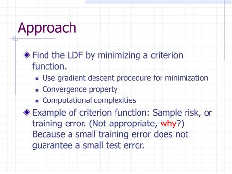 Ppt Linear Discriminant Functions Powerpoint Presentation Free