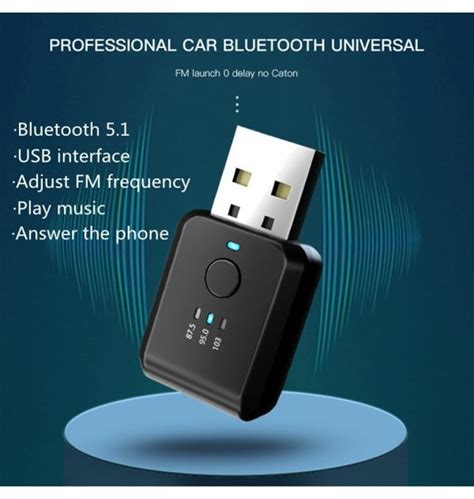 블루투스카팩 호환 블루투스리시버 무선 동글이 Fm01 Usb 자동차 블루투스 51 Fm 송신기 수신기 핸즈 티몬
