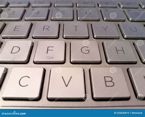 Captura De Pantalla De Algunas De Las Teclas Del Teclado De Una Laptop