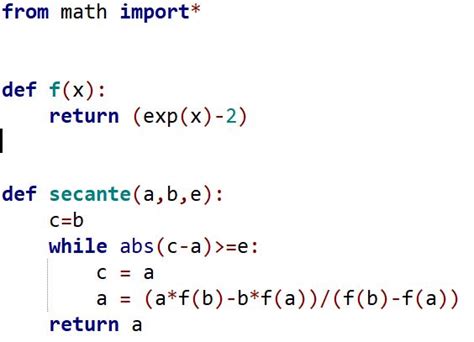 Le Calcul Approché De Solutions Déquations Avec Python Mymaxicours