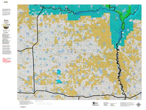 Montana Elk Hunting District 410 Land Ownerhip Map By Montana Huntdata