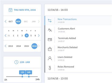 date and time filters by matheus costa on dribbble