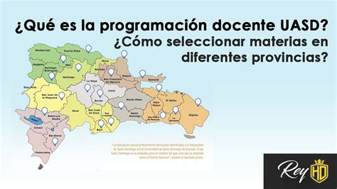 Qué es la programación docente UASD Cómo seleccionar materias en