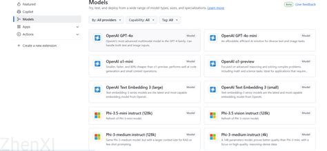 New API配置GitHub Models ZhenXI Blog
