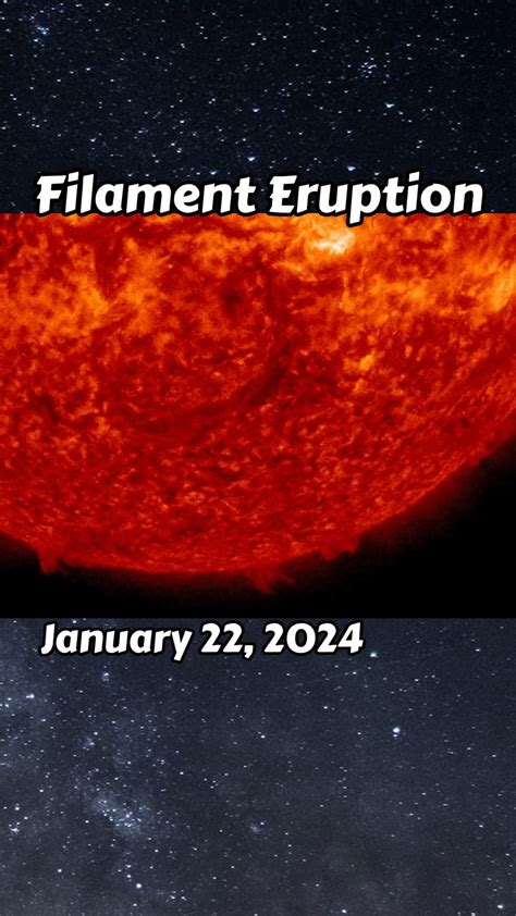Filament Eruption And Potential G1 Geomagnetic Storm Watch Rsolarweather