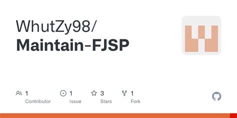 Github Whutzy Maintain Fjsp