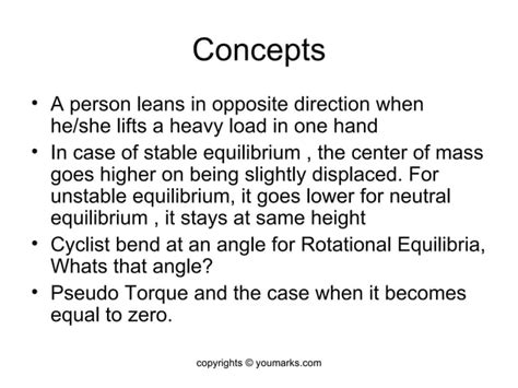 rotational part ii ppt