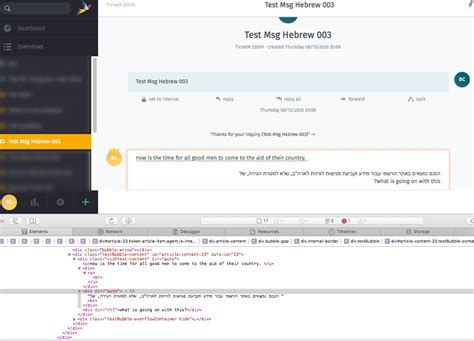 Ltr Texts In An Rtl Profile Is Rtled Sometimes · Issue 1835 · Zammadzammad · Github