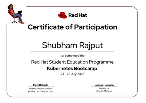 Shubham Rajput On Linkedin Redhatkubernetesbootcamp Cloudnativeskills Continuouslearning