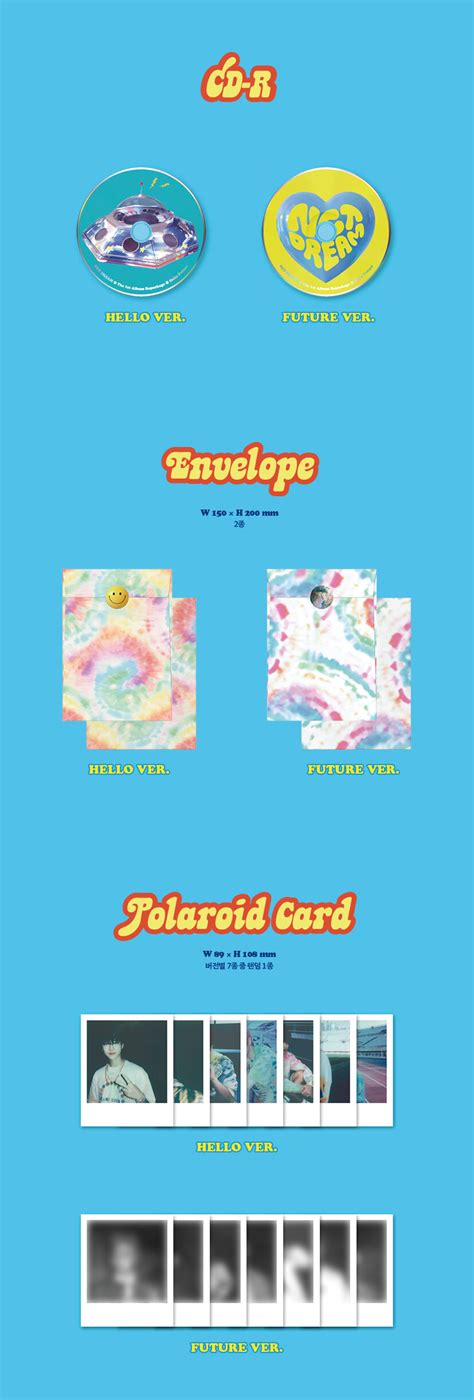 NCT DREAM 1st Studio Album Repackage Hello Future Photobook Version Official Preorder Dumber