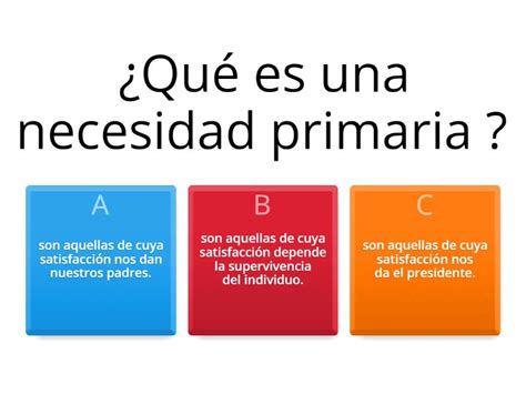 Piramide De Las Necesidades Ro BGU A Cuestionario