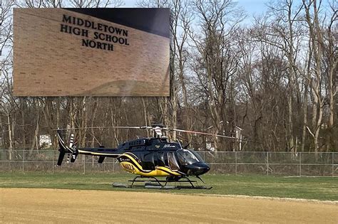 Helicopter Makes Emergency Landing At Nj High School