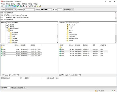 Windows10和树莓派互传文件（filezilla） Csdn博客