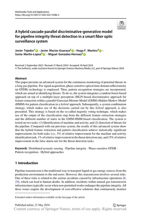 A Hybrid Cascade Parallel Discriminative Generative Model For Pipeline