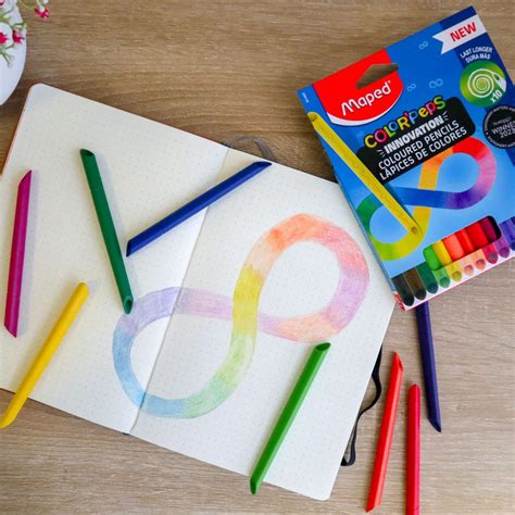 Maped Colorpeps Infinity Coloured Pencils X12 Maped Helix Uk