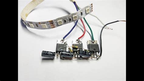How To Make A Superb Effect RGB LED Strip Controller Circuit Arduino Led Led Led Strip