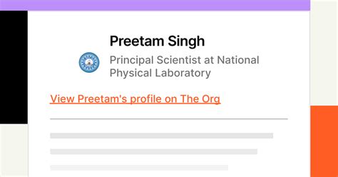 preetam singh principal scientist at national physical laboratory