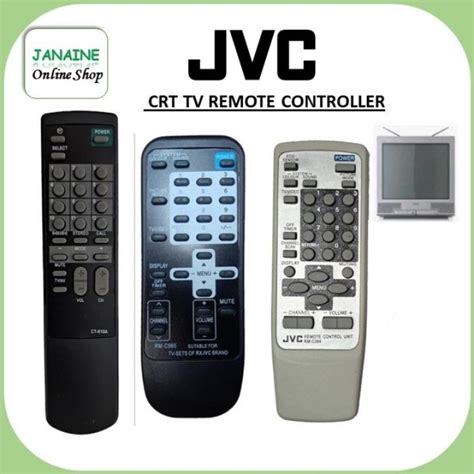 Jvc Rm 565 Remote Controller For Crt Tv Lazada Ph