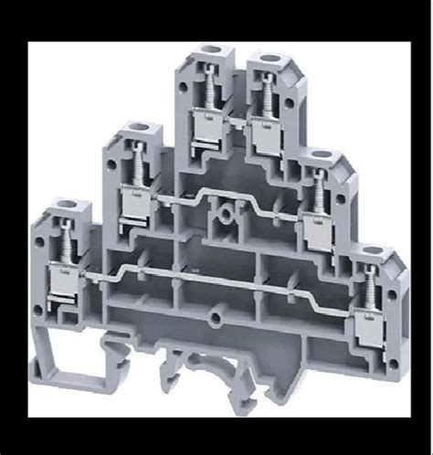 CONNECTWELL Double Triple Level Terminal DIN Rail Mounting ODL4U 32A At Rs 24 Piece In