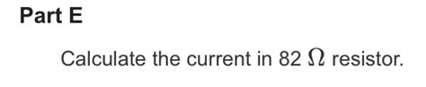 Solved Problem Calculate The Currents In Each Resistor Chegg