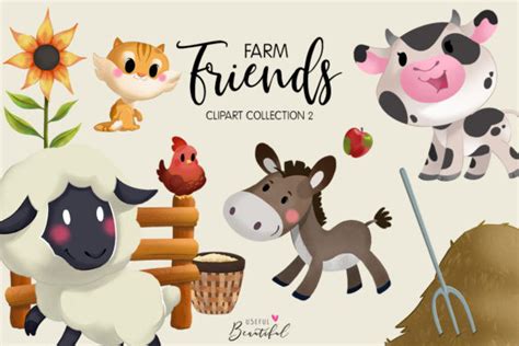Chickens Clipart Collection Graphic By Usefulbeautiful · Creative Fabrica