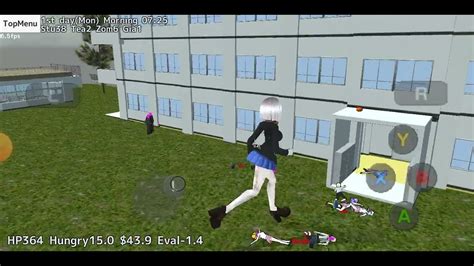 School Girls Simulator Giant Killer Zombie Youtube