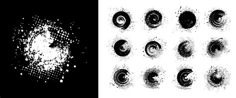 벡터 일러스트레이션 텍스트의 배경입니다 고립 된 그런 지 코르클 배너 세트 검은 색 페인트 잉크 스트로크를 브러쉬합니다 디자인 포스터 표지 초대장 기프트 카드 전단지 소셜