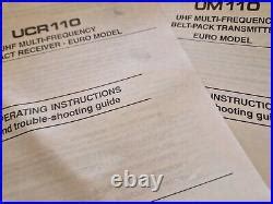 Lectrosonics Uhf Wireless MIC System Ucr Um Pro Audio Equipment