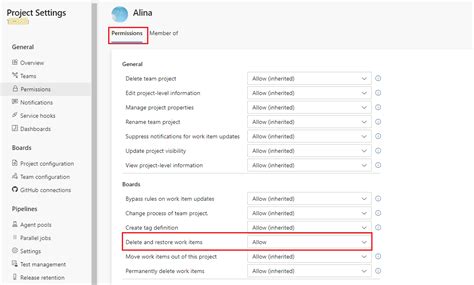 Azure Devops Cant Delete Backlog Option With Project Admin Stack Overflow