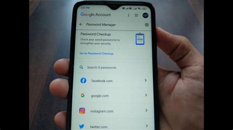How To View Saved Passwords On Your Google Account Android IOS Saved Passwords Hacking