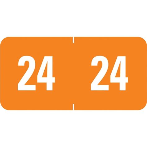 Smead Ets Color Coded Year Labels 1 2 Height X 1 Width Rectangle