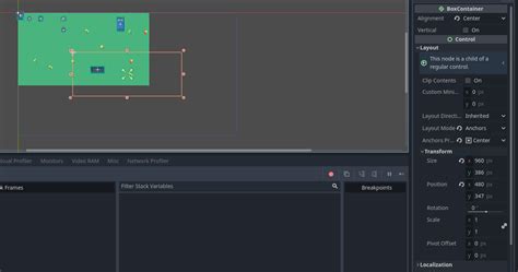 Centering A Scaled Container Centers Relative To The Original Size Of The Container · Issue