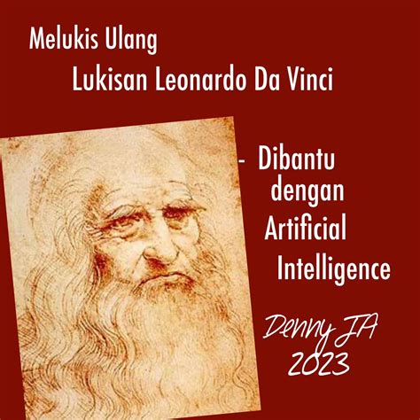 Melukis Ulang Lukisan Leonardo Da Vinci Mediasumatera