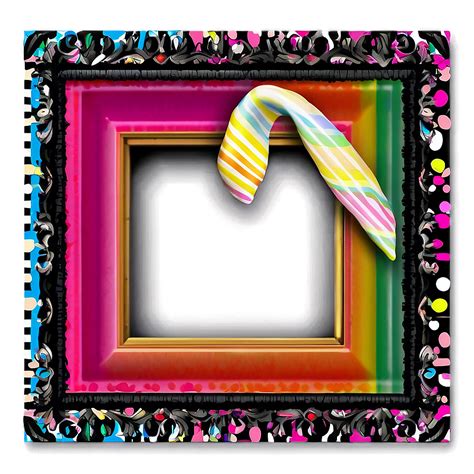Download Striped Cute Frame Png 14