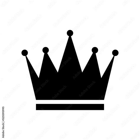 Crown Icon Png Transparent Stock Illustration Adobe Stock