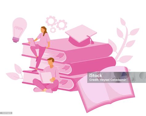 지평 확장으로서의 학습 진행 및 책 읽기 지식 습득 학술 연구인지 학술 연구 똑똑한 사람들 공통 지원 가까이 옴에 대한 스톡 벡터 아트 및 기타 이미지 Istock