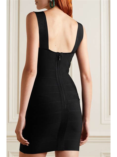 HERVÉ LÉGER NET SUSTAIN Icon recycled bandage mini dress NET A PORTER