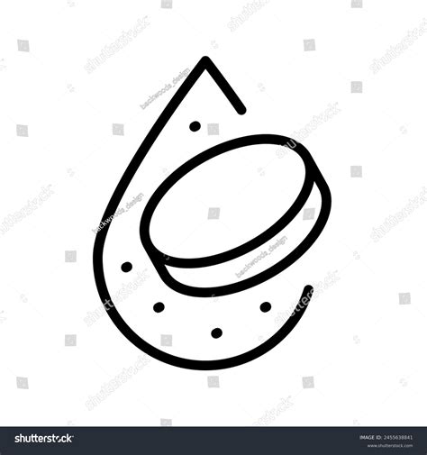 Anticoagulants Line Black Icon Medicines Reduce Stock Vector Royalty