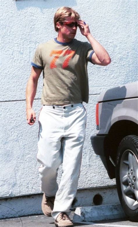 Pin By 🔹 On Brad Pitt 90s Fashion Men Brad Pitt Style Men Fashion Casual Outfits