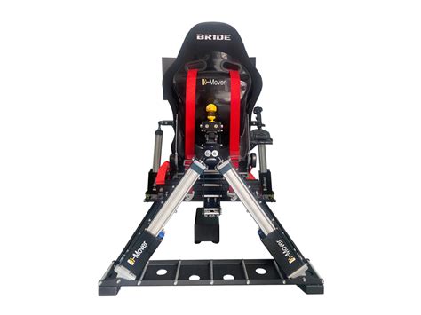 Compact Motion Racing Simulator 4dof With Traction Loss Long Stroke Flight Sim Rig High