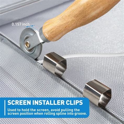 Screen Repair Kit Screen Spline Screen Roller Tool