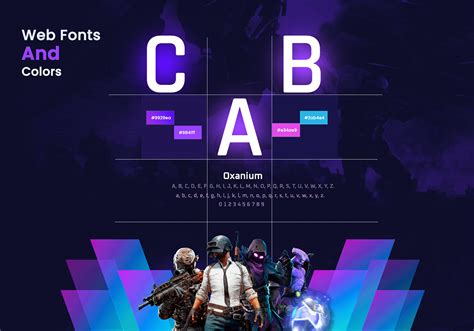Bgmi Gaming Web Template Gaming Landing Page Behance